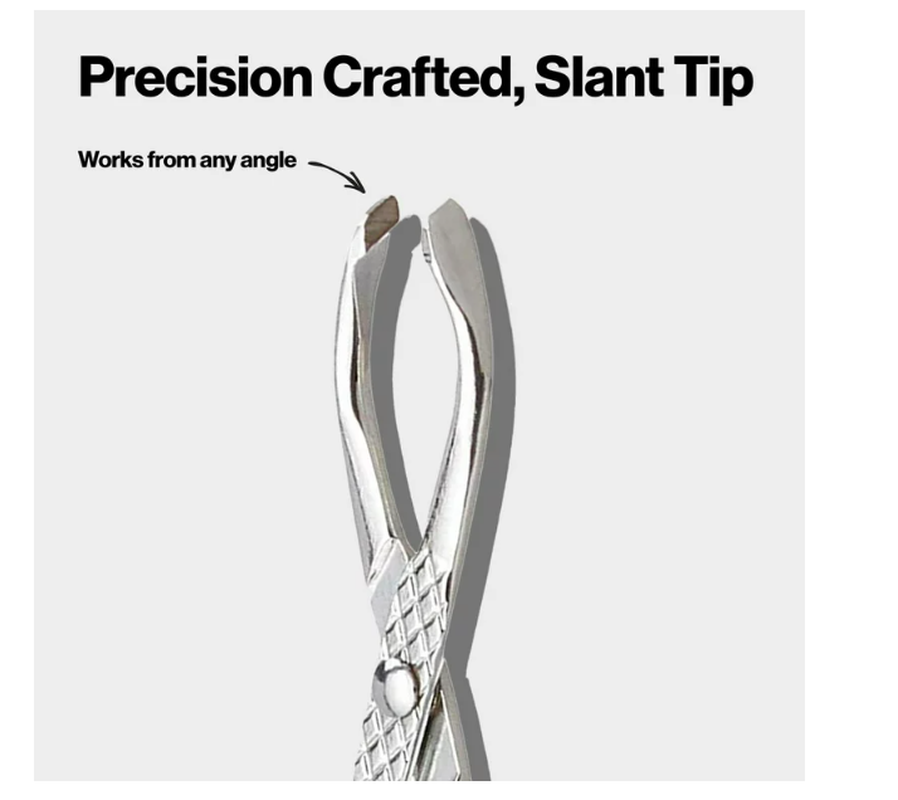 Revlon Perfect Tweeze Slant Tip Tweezer with Easy Scissor Handle ...