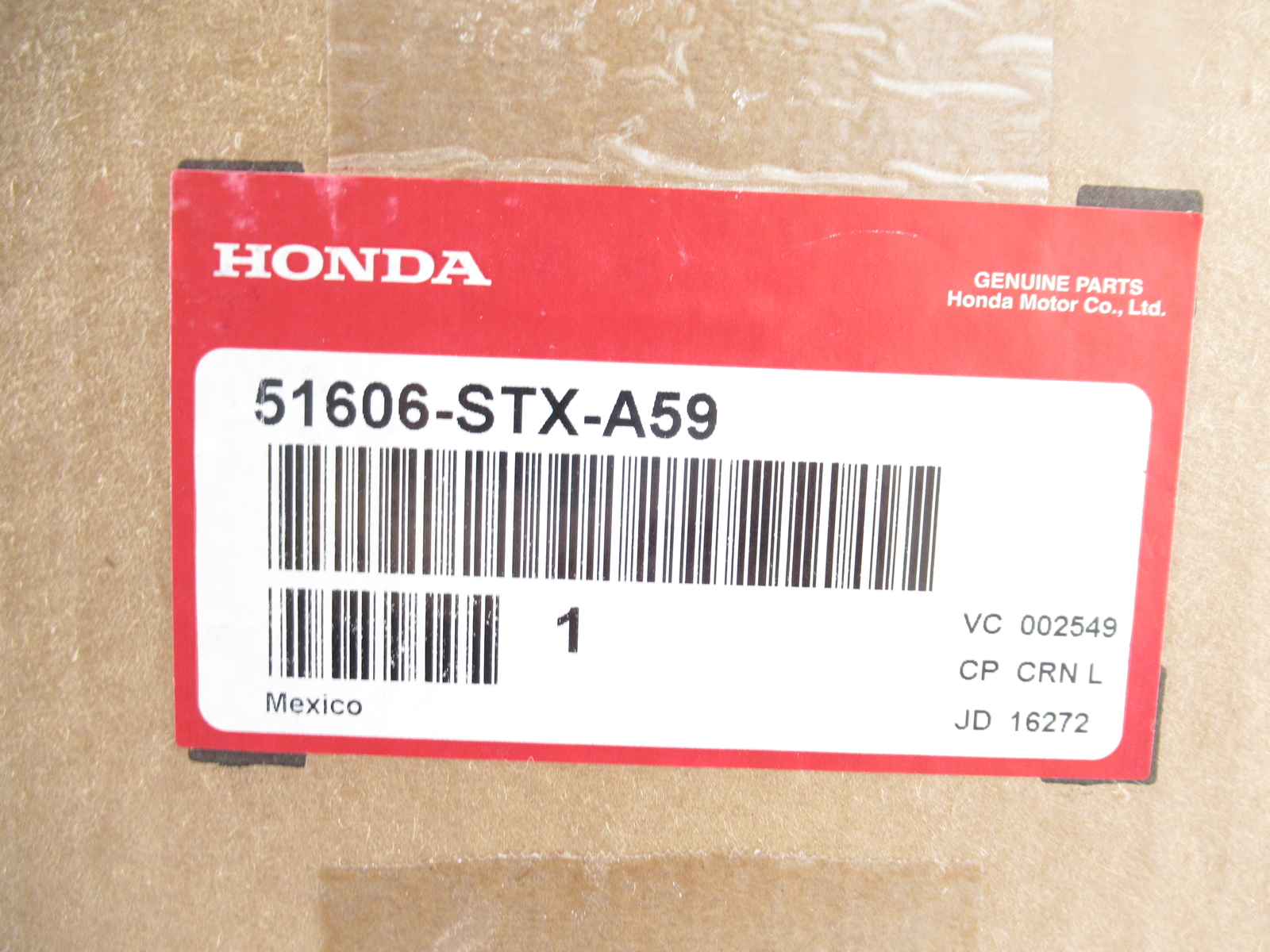 2010-2013 Acura MDX 2010-2012 ZDX Genuine OEM Acura Driver Front Shock ...