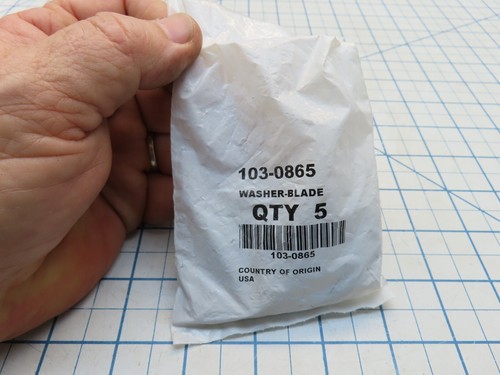 Toro 103-0865 Blade Bolt Washer 5 Pack | eBay