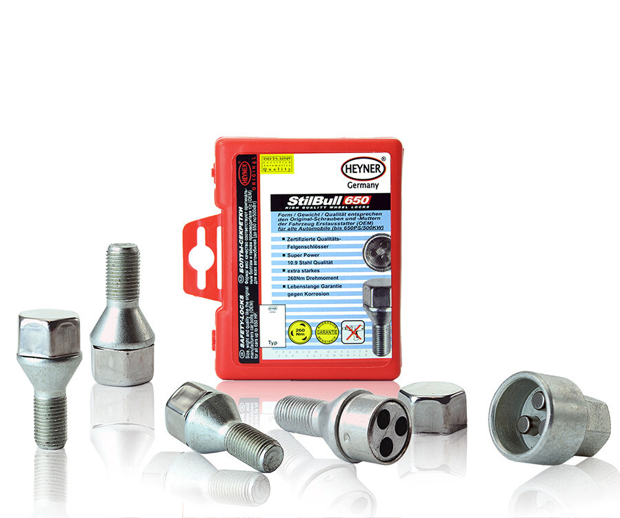 Renault Kadjar (17Mm Hex) 2015+ Wheel Locking Nuts M12X1,5 Security ...