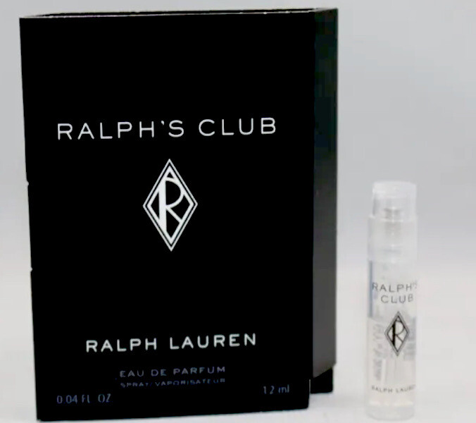 RALPH LAUREN Ralph's Club Eau de Parfum for Men 1.2mL 0.04oz EDP Spray ...