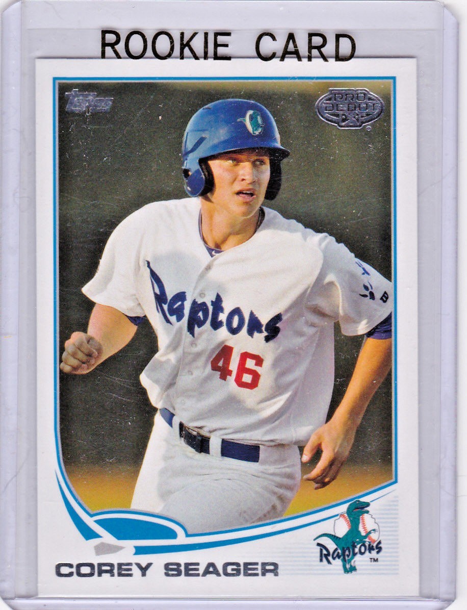 COREY SEAGER 2013 Topps Pro Debut BASEBALL ROOKIE #103 mint from pack ...