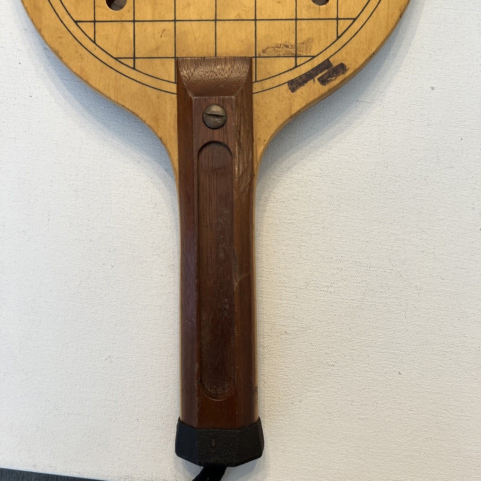 VINTAGE MARCRAFT PADDLEBALL RACKET/RACQUET MODEL PT 60 MADE IN USA | eBay