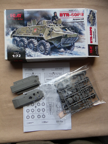 BTR-60PB Soviet Armoured Personnel Carrier 1/72 ICM No.72911 | eBay UK