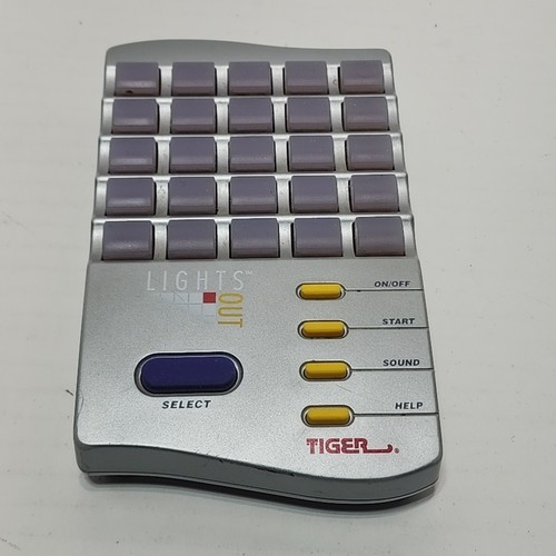 Tiger Lights Electronic Out Handheld Game - Works! | eBay