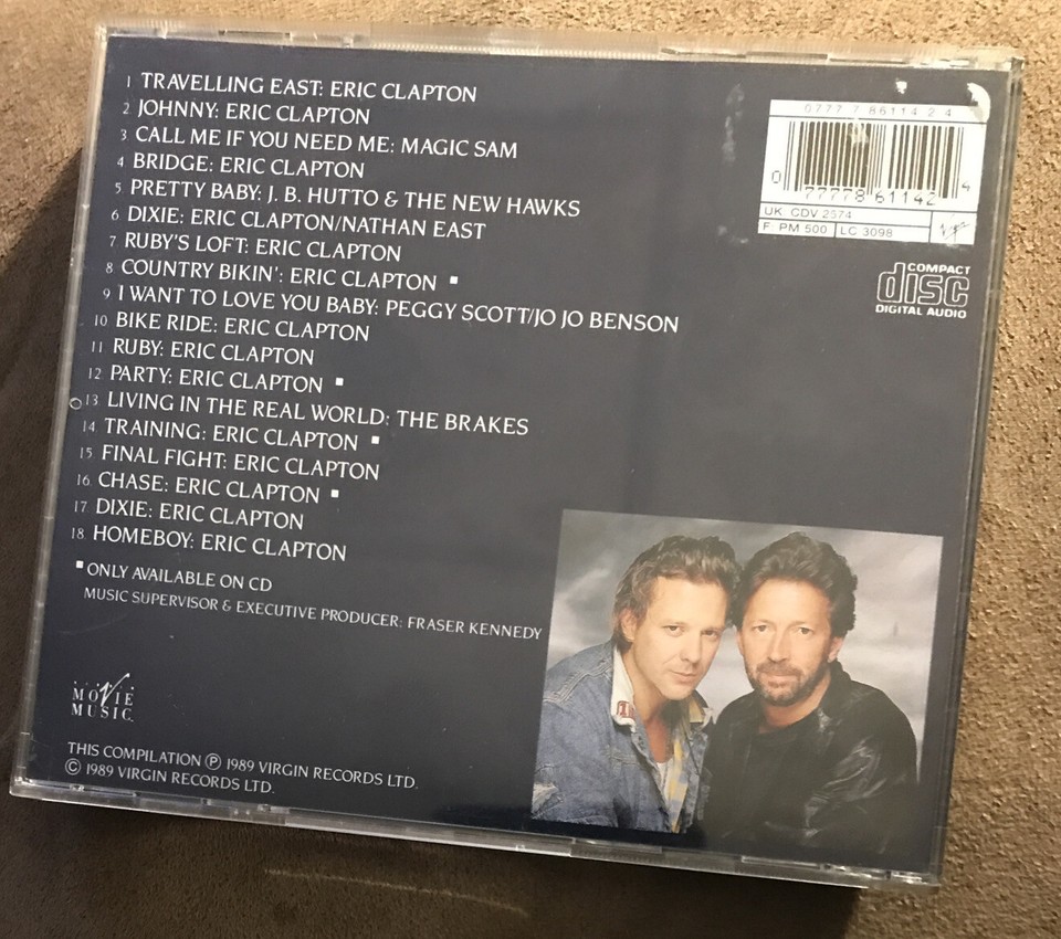 HOMEBOY - ORIGINAL SOUND-SCORE BY ERIC CLAPTON - 18 Tracks - MADE IN ...