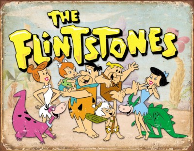 Flintstone Family Retro Brand: Tin Signs Item Number: TSN1853 | eBay