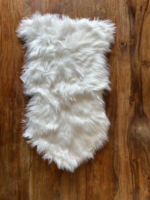 Faux Fur Sheepskin Rugs Soft Plain Fluffy Skin Fake Rug Cheap Washable ...