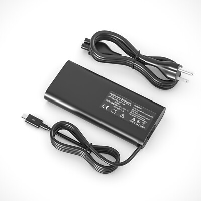 130W USB Type C Laptop Charger AC Adapter for Dell Precision 5530 5550 ...