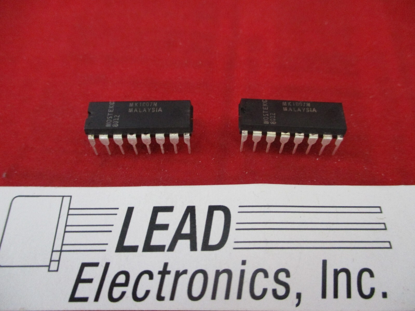 QTY 2 MOSTEK MK1007N 16PIN DIP QUAD DYNAMIC SHIFT REGISTER FREE ...