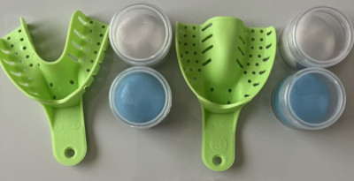 Dental Impression Putty Mold Kit UPPER & LOWER MEDIUM | eBay