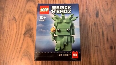 LEGO 40367 - BRICKHEADZ - LADY LIBERTY - NO. 93 - STATUE OF - NEW ...