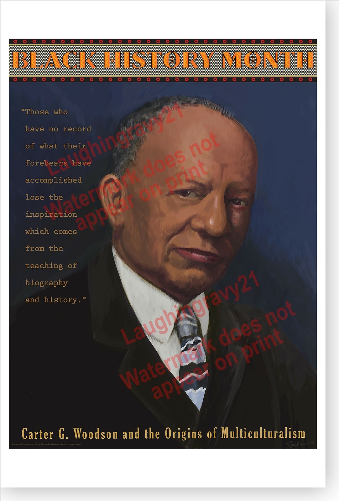 Black History Month Carter Woodson Origins Of Multiculturalism DOD ...