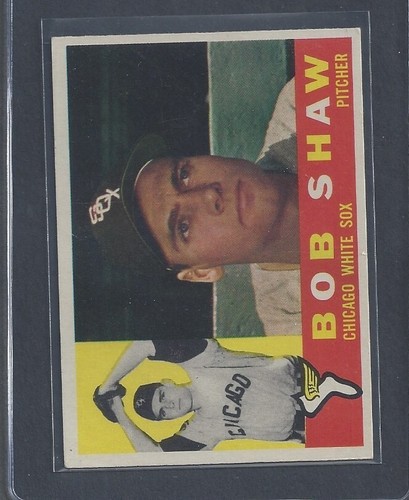 1960 Topps Baseball #380 Bob Shaw EXMT 0380DR7 | eBay