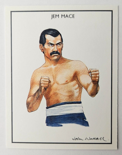 1991 Ideal Albums Boxing Greats #18 Jem Mace | eBay