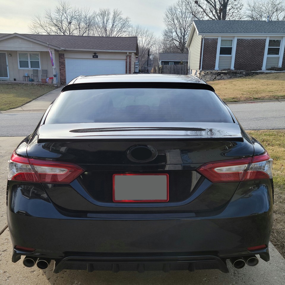 JDM Style Rear Window Roof Spoiler For Toyota Camry LE SE XSE XLE 2018 ...