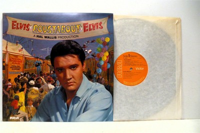 ELVIS PRESLEY roustabout soundtrack LP EX/VG+, PL 42356, vinyl, album ...