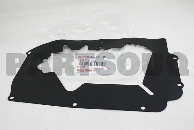Toyota 532960C010 Genuine OEM Heat Shield for sale online | eBay
