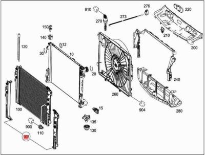 Genuine Mercedes Bracket A207 C204 C207 C218 R172 S204 S212 W204 W212 ...