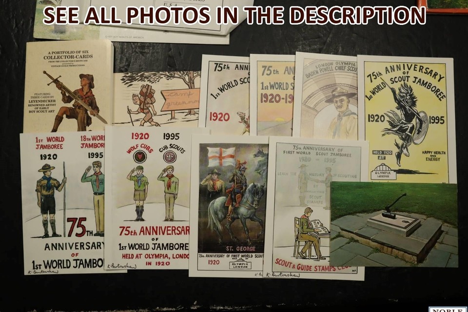 NobleSpirit (DF) Boy Scouts BSA Postcard Lot Vintage | eBay