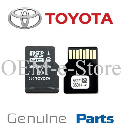 2016 2017 Toyota 4Runner RAV4 Prius Navigation Micro SD Card U.S Canada ...
