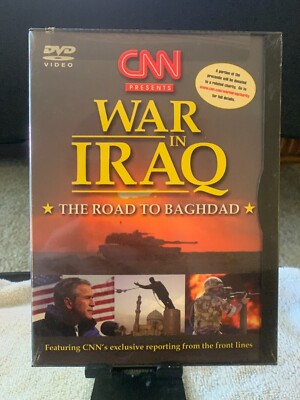 CNN War in Iraq (DVD, 2003) - NEW/SEALED | eBay