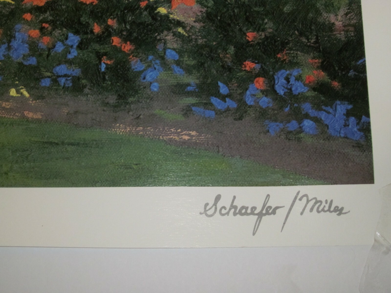 SCHAEFER MILES Summer Enchantment SIGNED in Plate Seriolithograph | eBay