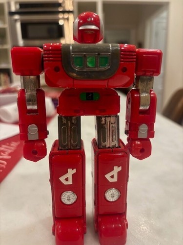 Vintage Red Gamma Gladiator Albegas Voltron 2 II Godaikin 1983 Bandai ...