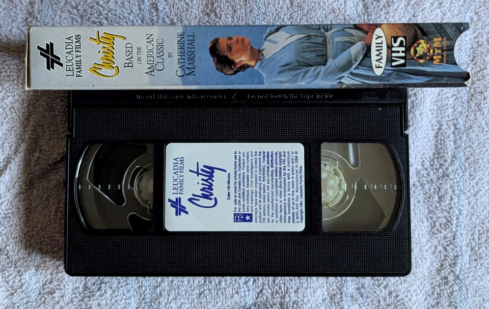 "CHRISTY & CHRISTY THE SWEETEST GIFT" VHS SET **VG** KELLIE MARTIN ...