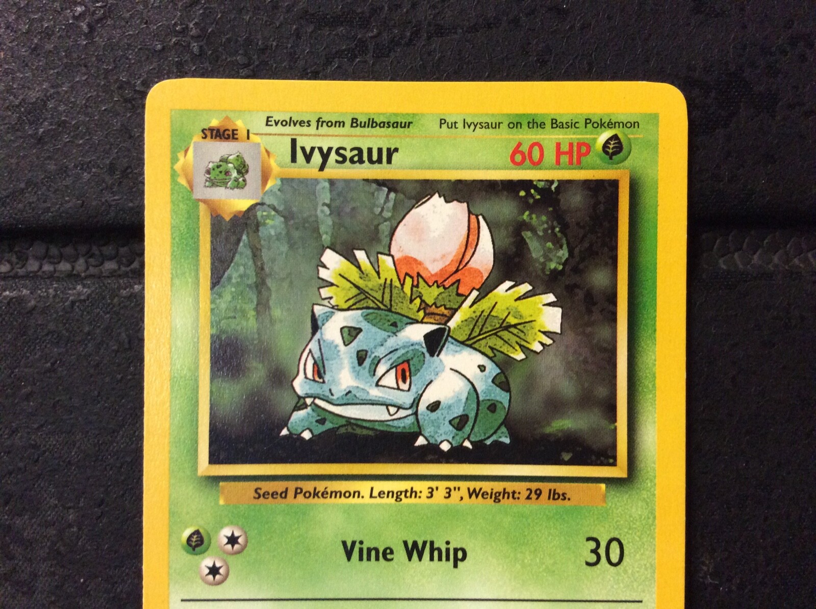 Pokemon TCG Cards Lvysaur 30/102 Base Set Rare Original | eBay
