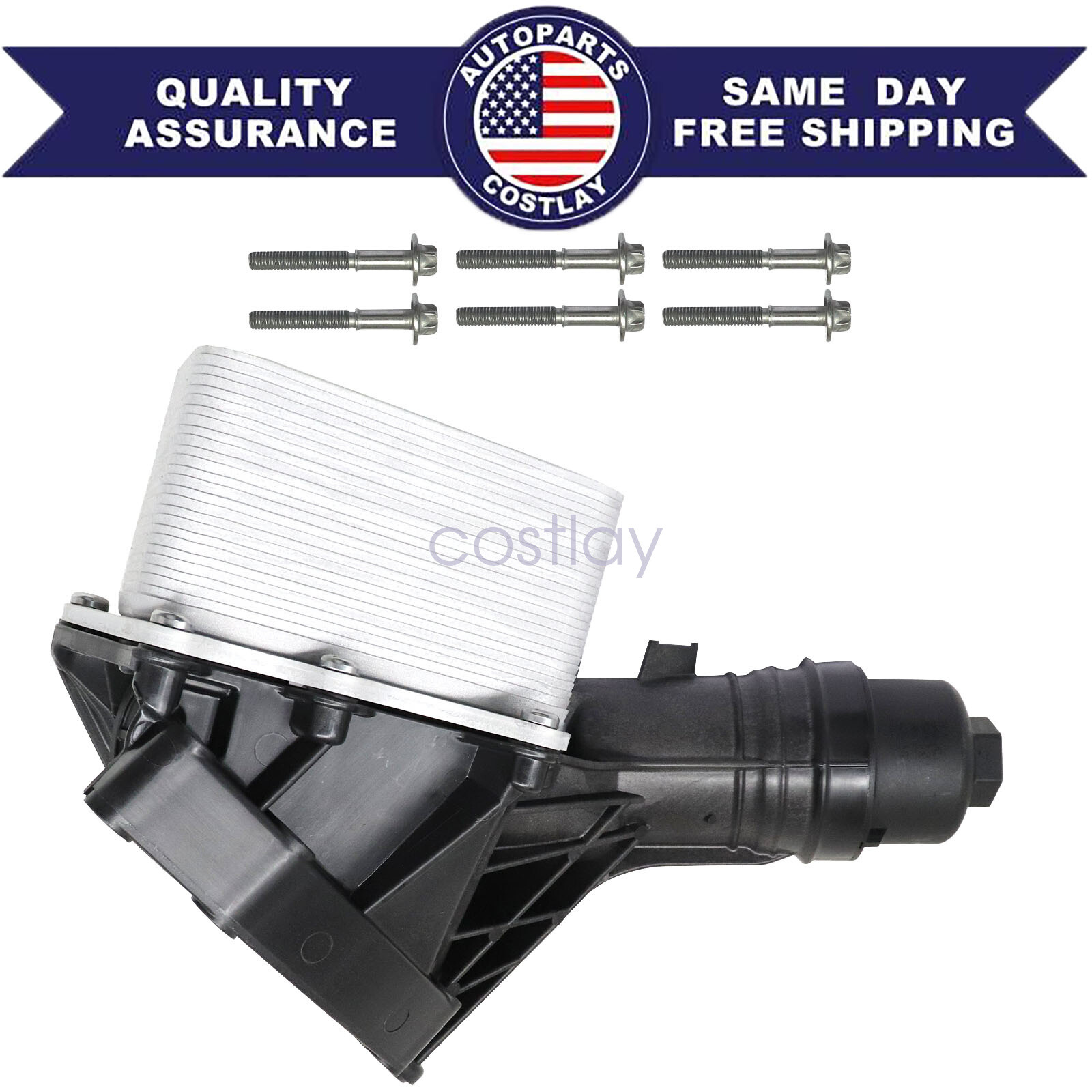 Engine Oil Cooler Assembly 11428583895 For BMW 540i 640i 740i M240i X3 ...