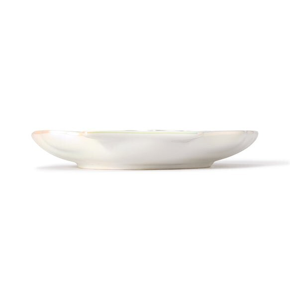 Francfranc porcelain Dish Plate White S 14cm 5.5in Japan Pearl opal ...