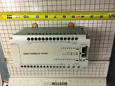 Omron PLC CPM1-20CDR-A 100-240V Inputs 24VDC, Outputs 24VDC | eBay