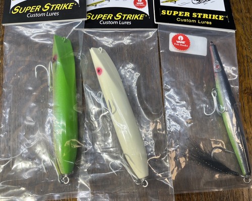 Lot Of Three (3) Super Strike Lures | eBay