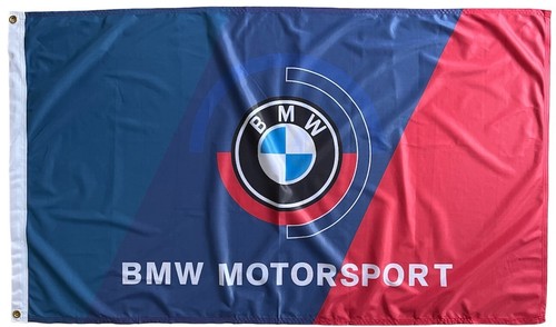 BMW Flag Large Knitted Polyester Collectable Mancave Motorsport Flag ...
