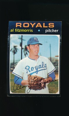 1971 Topps #564 Al Fitzmorris * Pitcher * Kansas City Royals * EX * | eBay