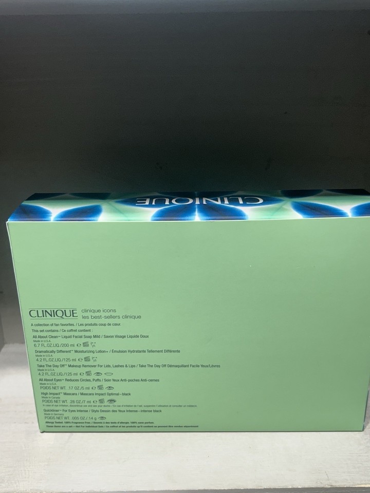 Clinique Icons Collection of Fan Favorites NEW IN BOX 6 Pc GIFT SET New ...