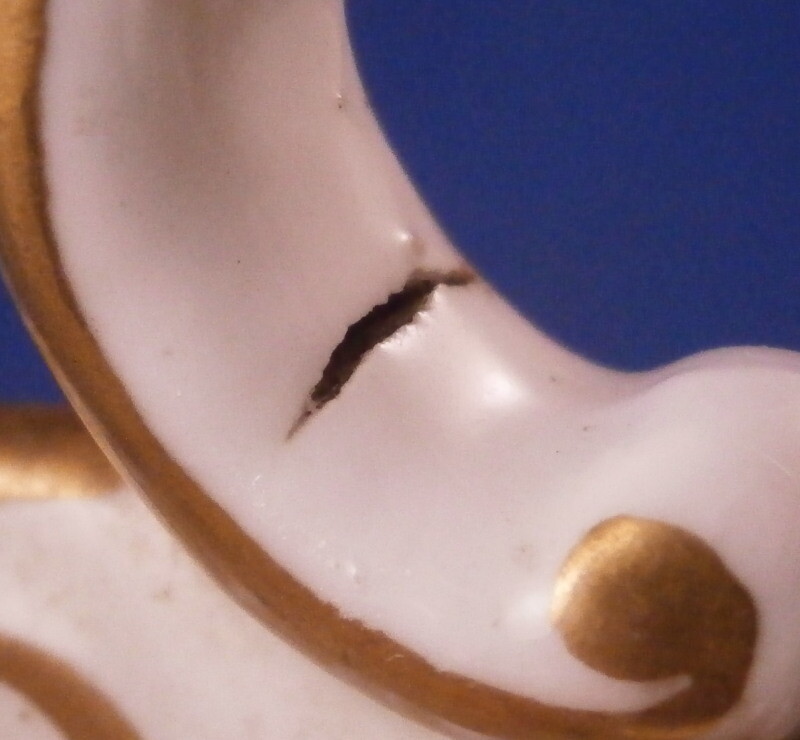 Antique 19thC Mayer and Newbold Porcelain Serving Fruit Dish Porzellan ...