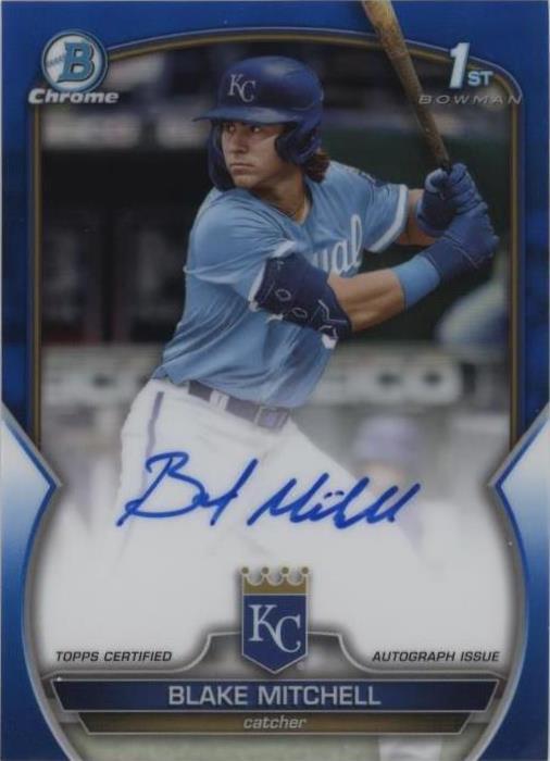 2023 Bowman Draft - Chrome Prospect Autographs Blue Refractor #CDA-BMI ...