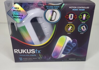 Rukus fx Hand Held Motion Controlled Music Mixer Bonus Silicone Skin ...
