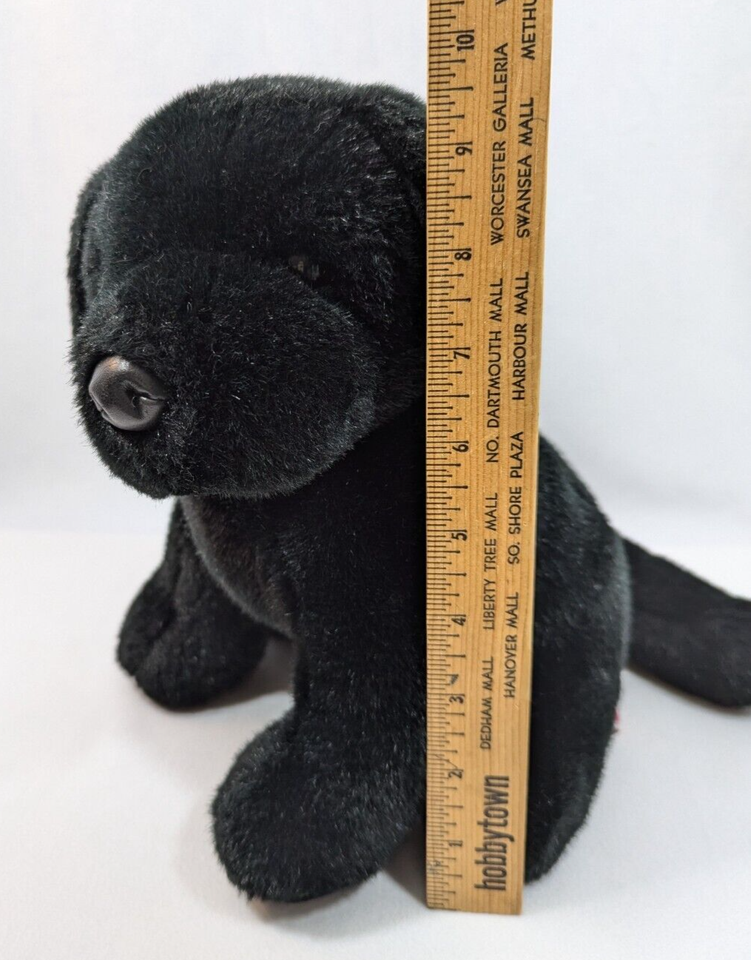 Douglas Black Lab Seated Dog Plush Stuffed Toy 10 inch | eBay