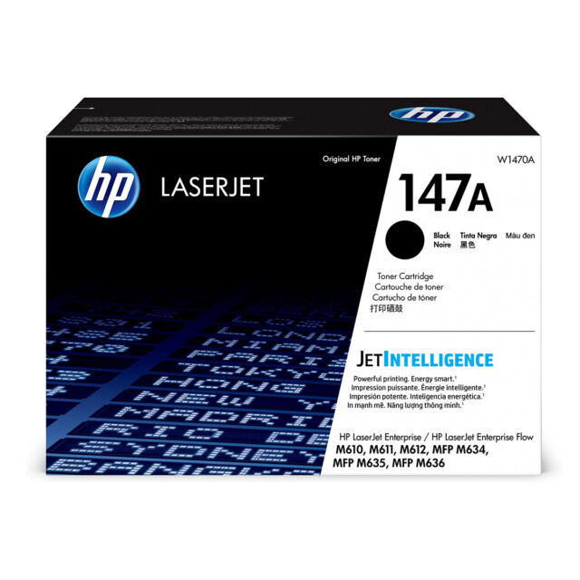 HP 147A Black Toner Cartridge - W1470A for sale online | eBay