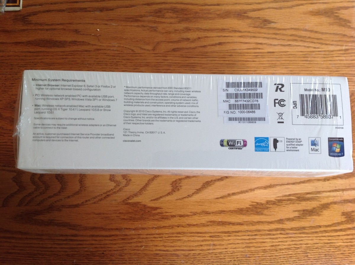 Cisco Valet Wireless Router