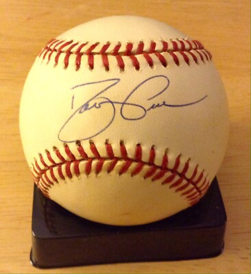 Signed Autographed David Justice Baseball OMLB Braves ‘95 WS Champion ...