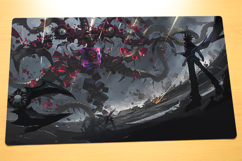 No.251 Yugioh Card Game Custom Playmat Yugi Aigami Crimson The Dark Cubic Lord | eBay