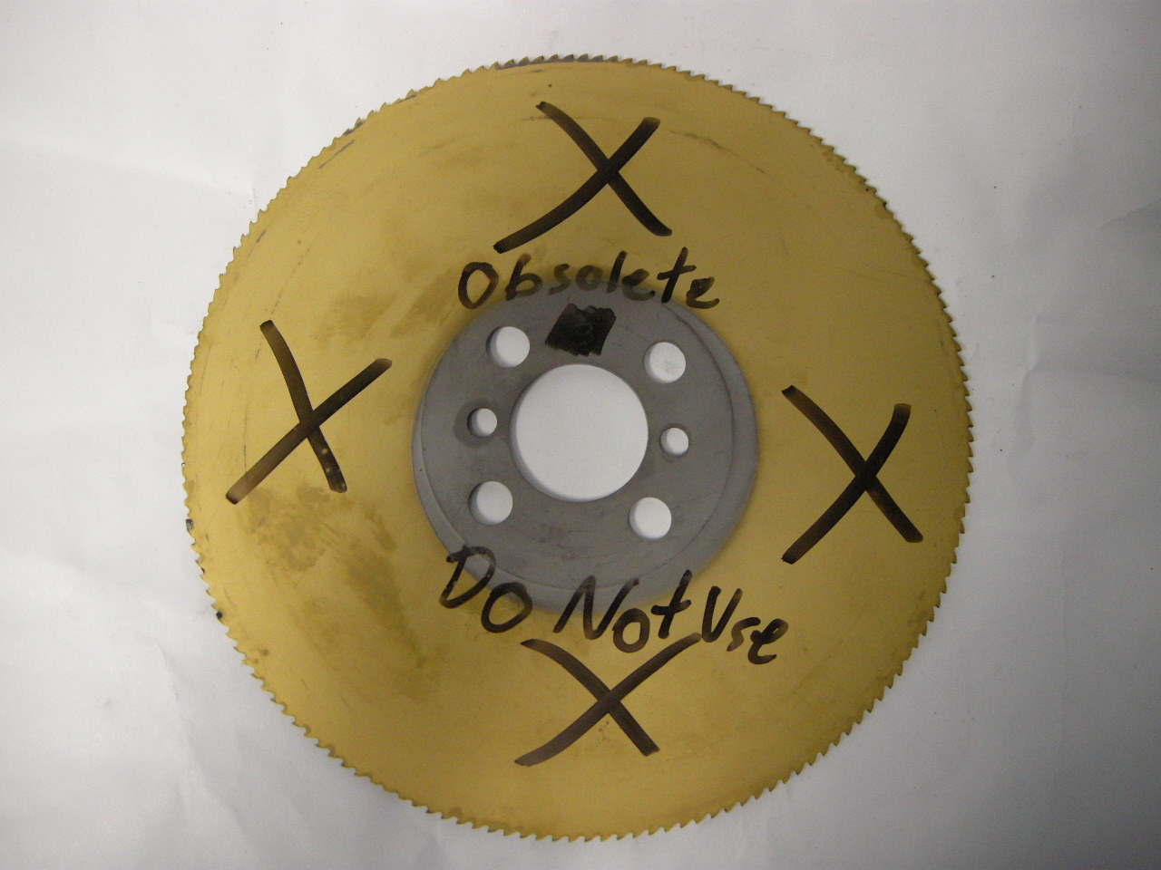 USED REMI / EISELE COLD CUT SAW BLADE #3 APPROXIMATELY 9" X 0.105 ...