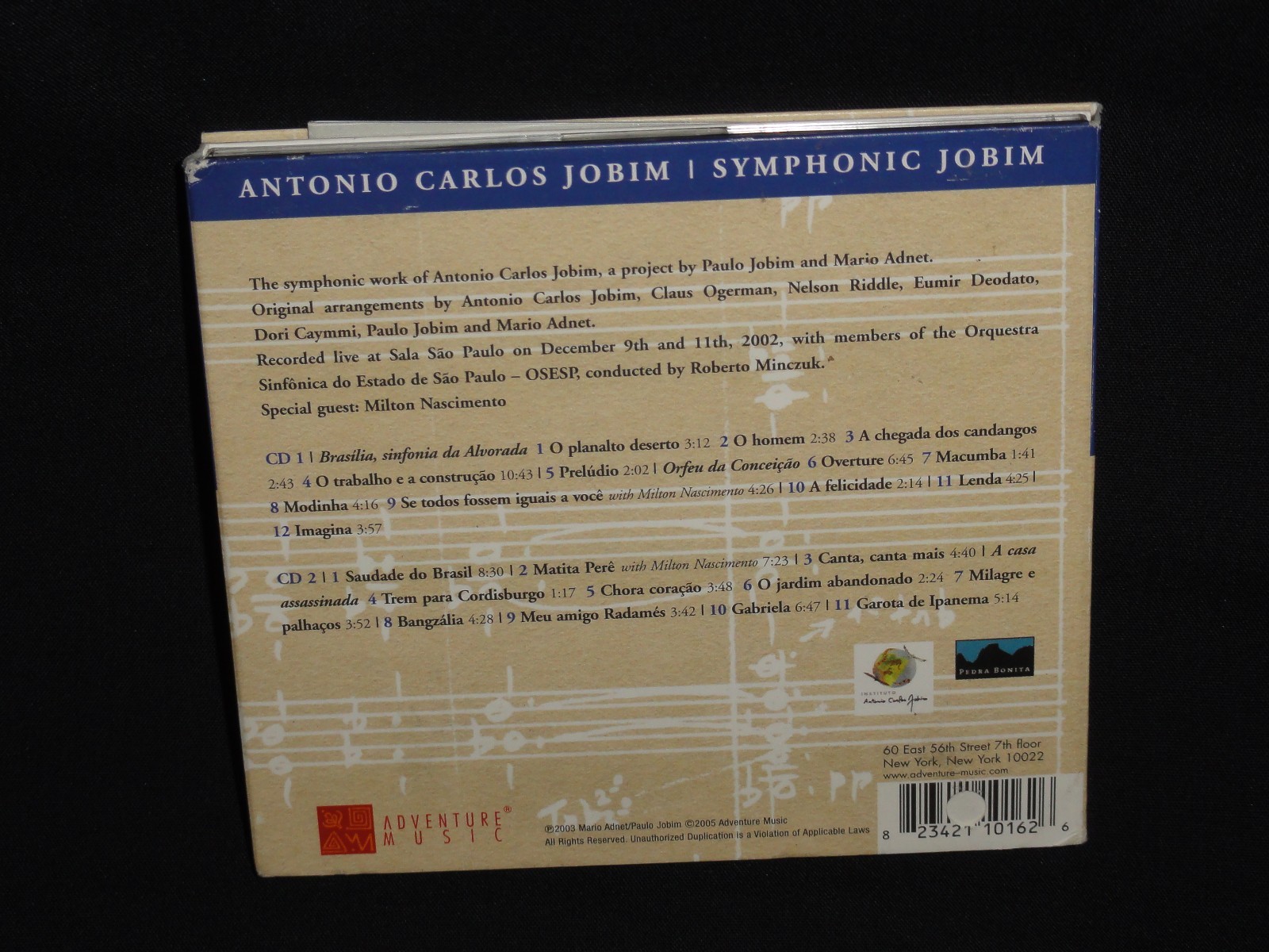 Antonio Carlos Jobim - Symphonic Jobim, 2-CD Set | eBay