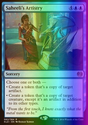 MTG Magic the Gathering Saheeli's Artistry (62/291) Kaladesh LP FOIL | eBay