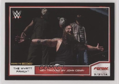 2014 Topps WWE Road to Wrestlemania Bray Wyatt The Wyatt Family #93 ...