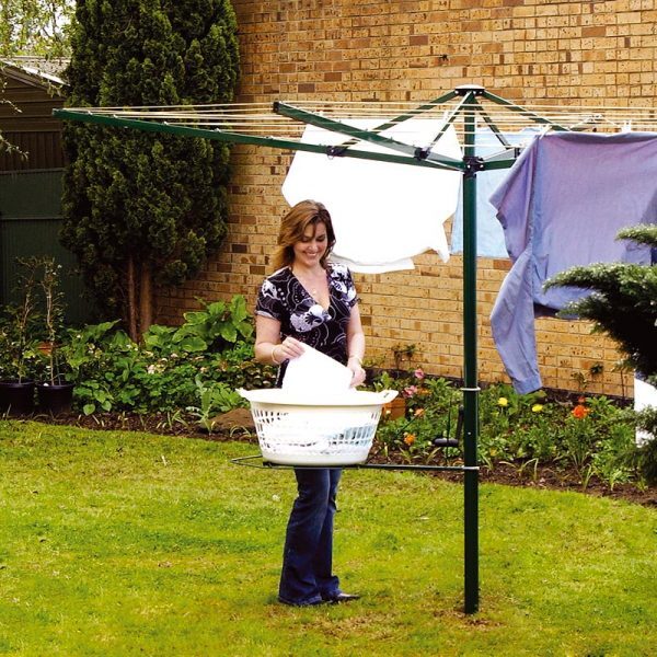 4-Arm Rotary Airer: Outdoor Clothes Dryer for Garden - Heavy Duty ...
